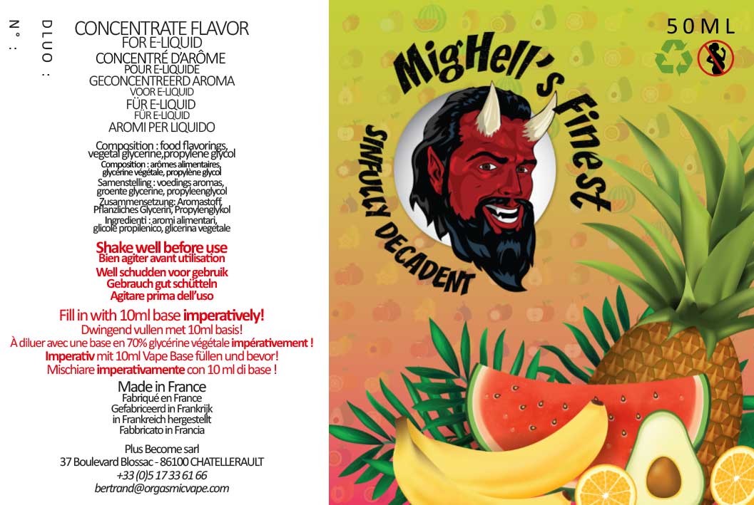 Sinfully Decadent - orgasmic vape